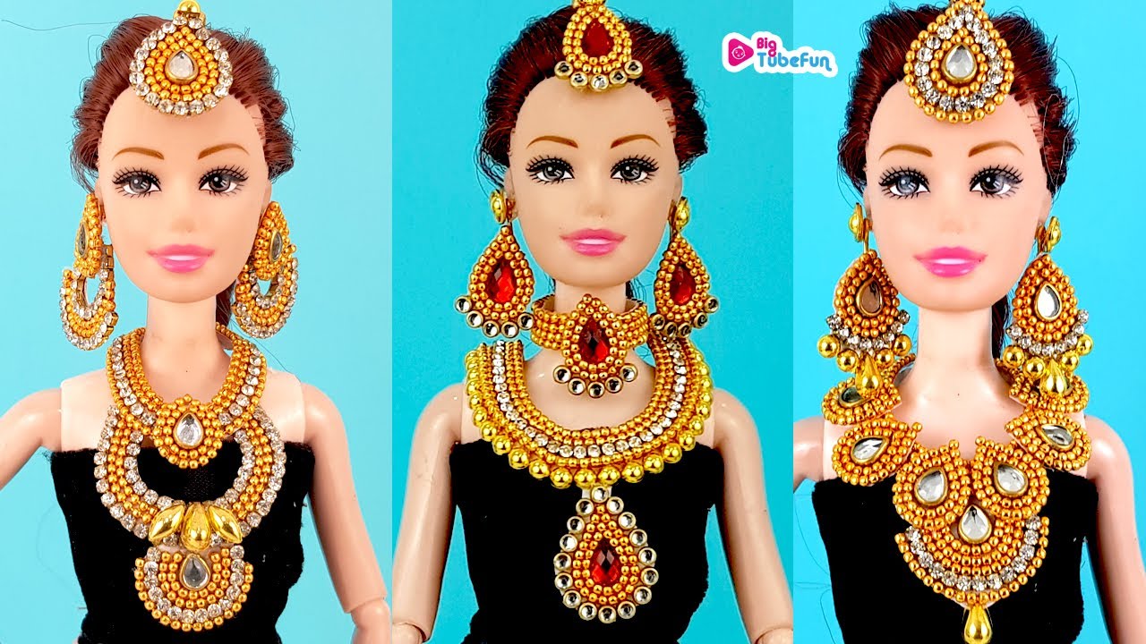Learn to make miniature crafts for barbie doll